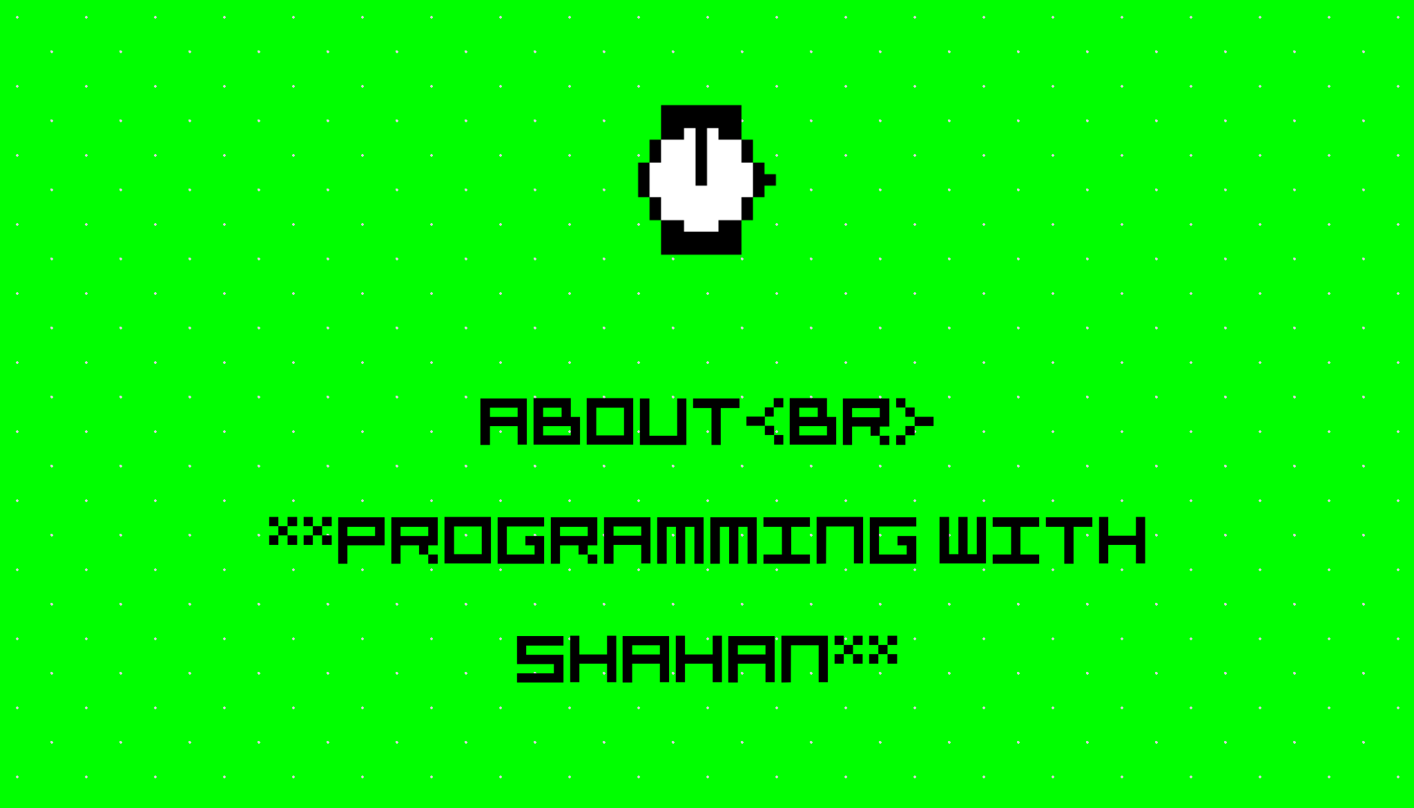 About Programming with Shahan on HackerNoon